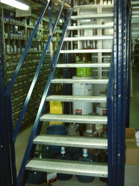 escaleras de rack.jpg | estanterias metálicas ESME